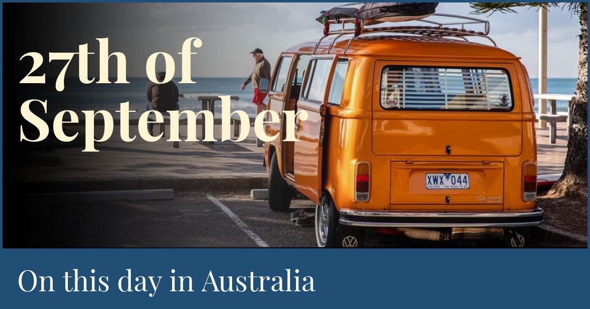 September - On This Day In Australia.